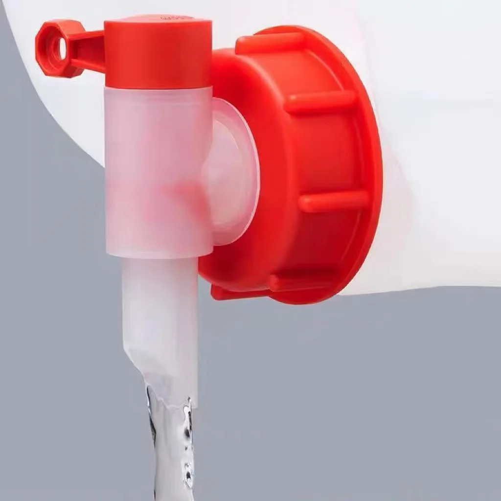 Din 51mm Thread Pp Dispensing Taps Oil Bottle Spout Dispenser Spigot Faucet Tap With Air Return ...