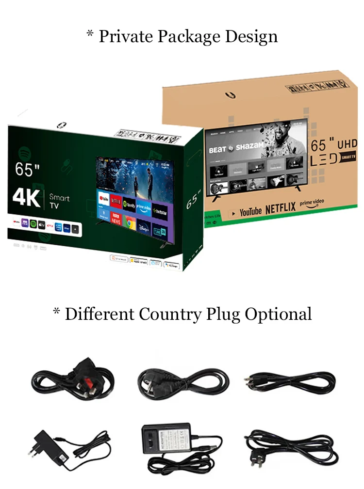 Big Screen Led Tv 65inch 4k Hdr Uhd Android Television 65 Inch Smart Tv ...