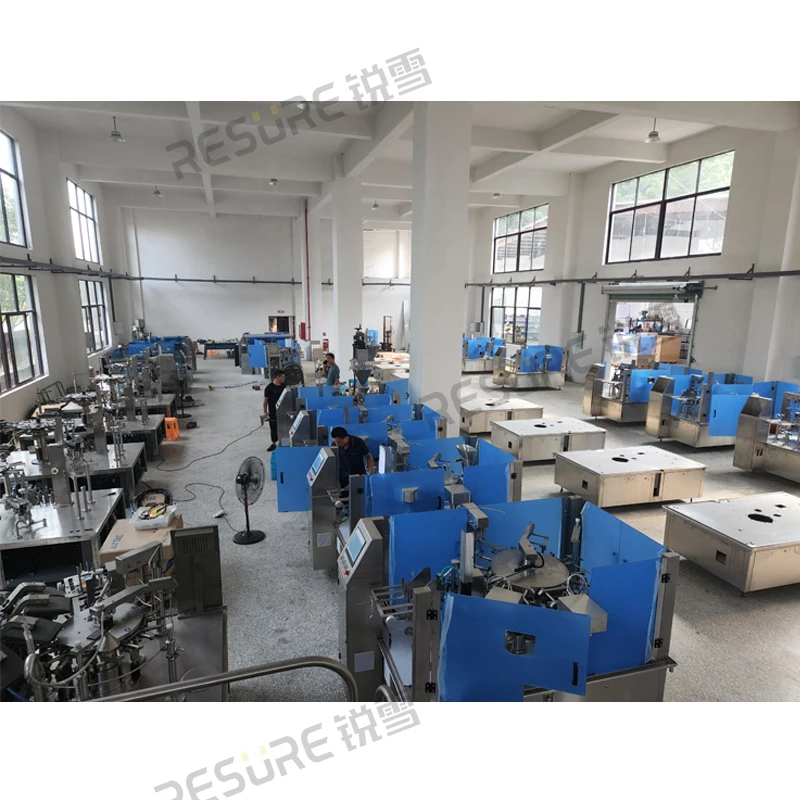 Resure High Speed Inline Whisky Sachets Filling Machine Jam Packing ...