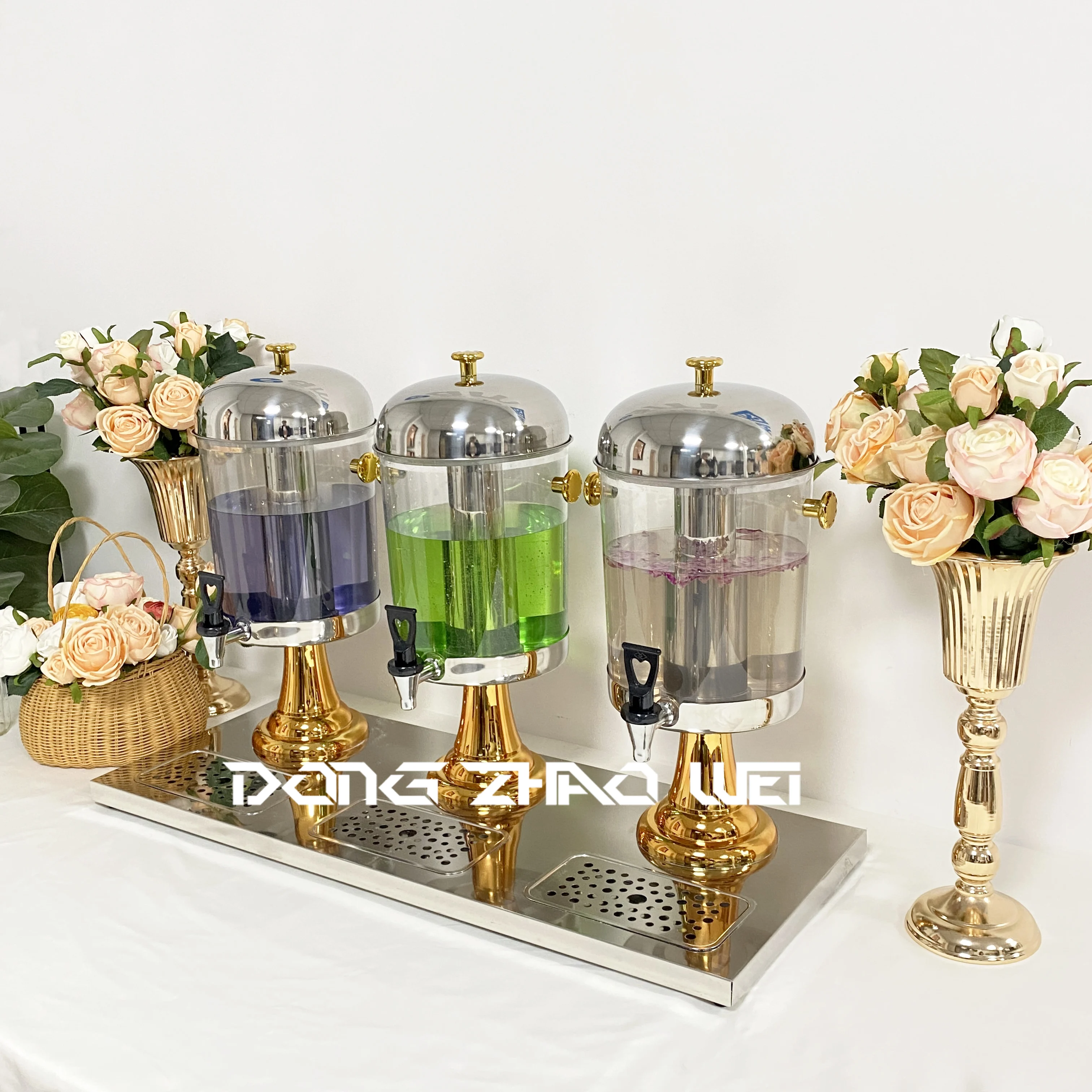 Stainless Steel Beverage Dispenser 8/16/24L for Hotels & Restaurants ...
