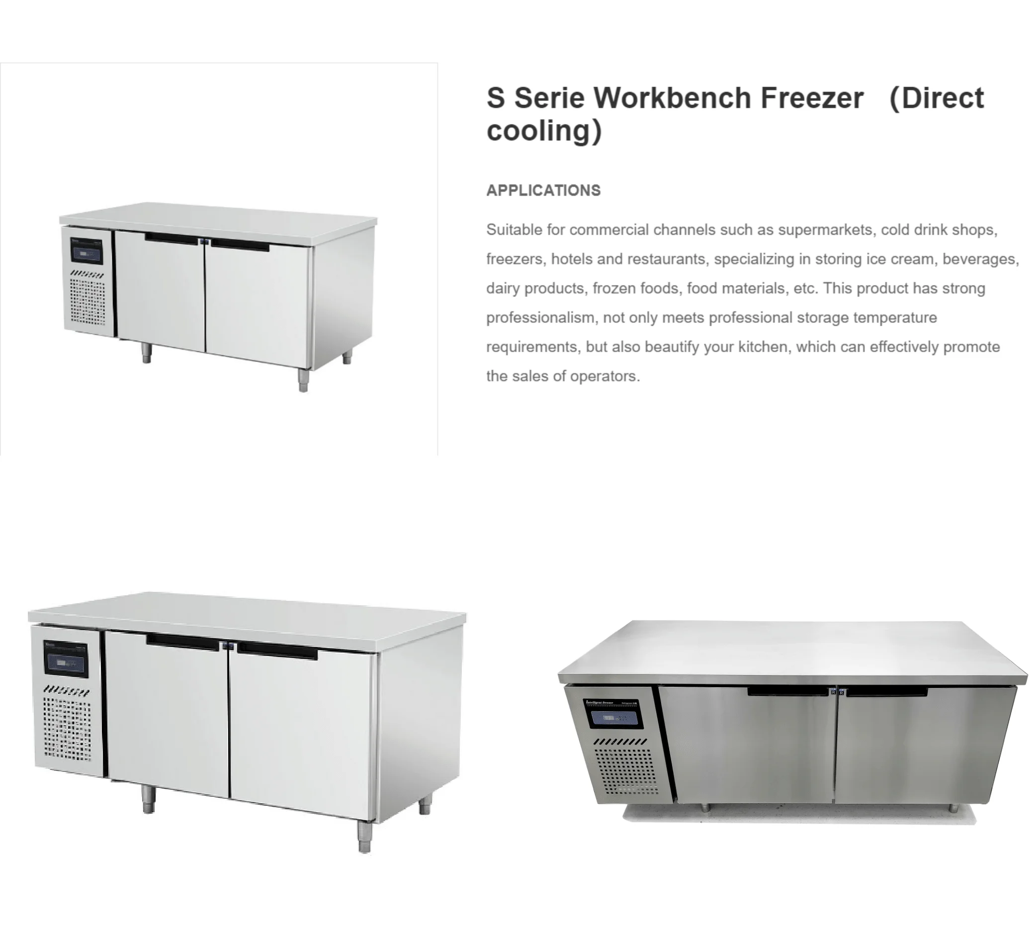 OEM Under-Counter Top Refrigeration Drawer for Restaurant Kitchen Air ...