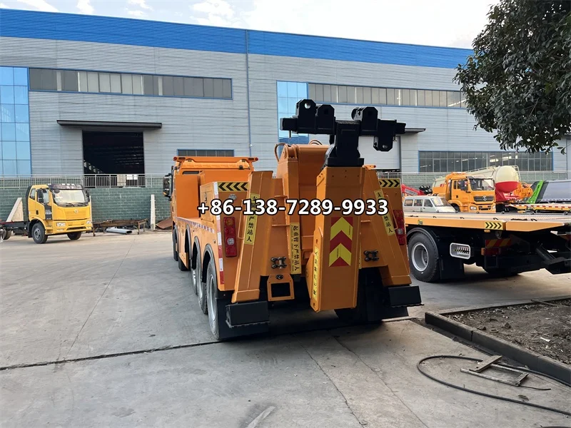 10x6 Shacman 50t Underlift Wrecker Towing Truck Skd 40 Tons Customize ...