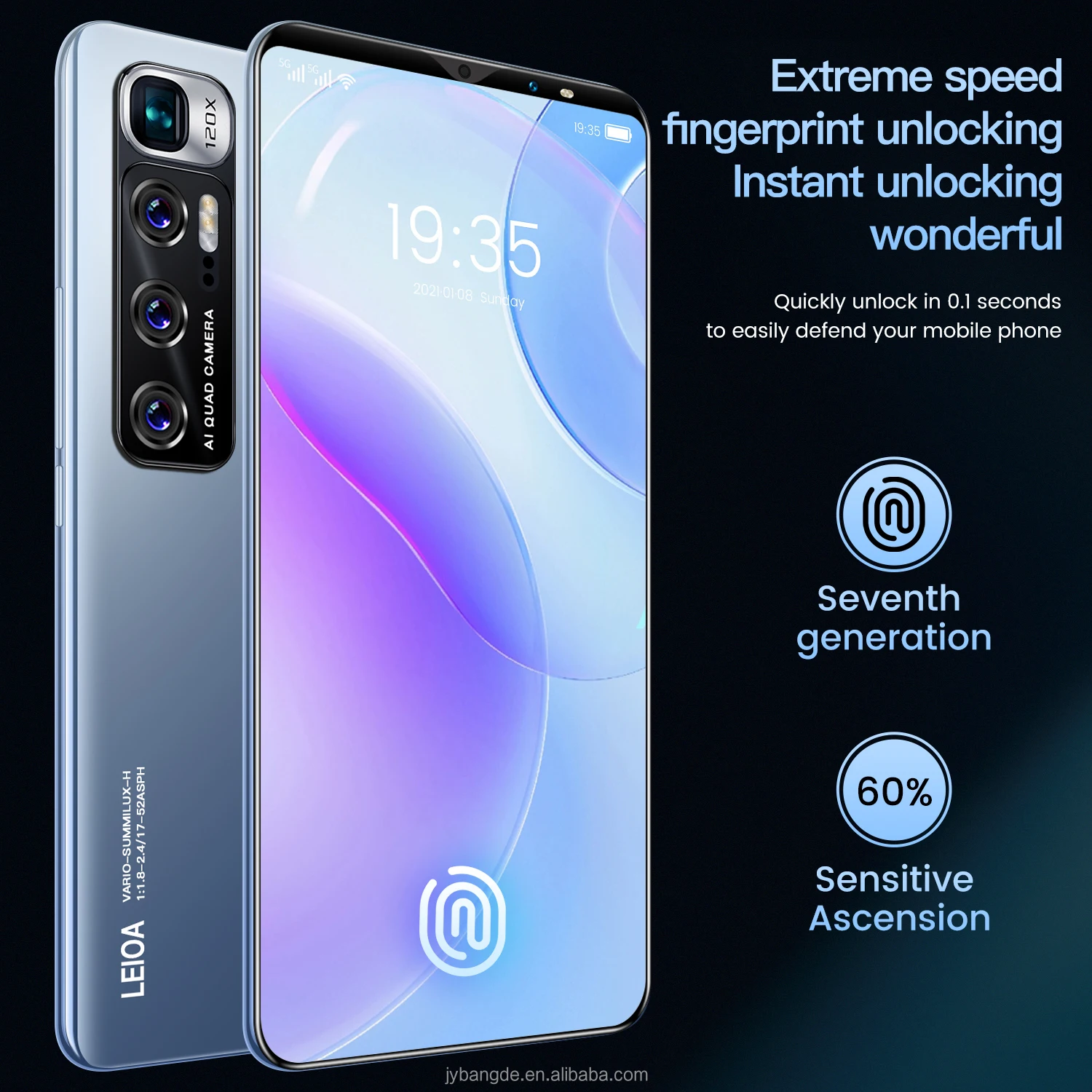 Global Version Smart Phone M10 Plus 6.1 inch 8GB+256GB Waterproof ...