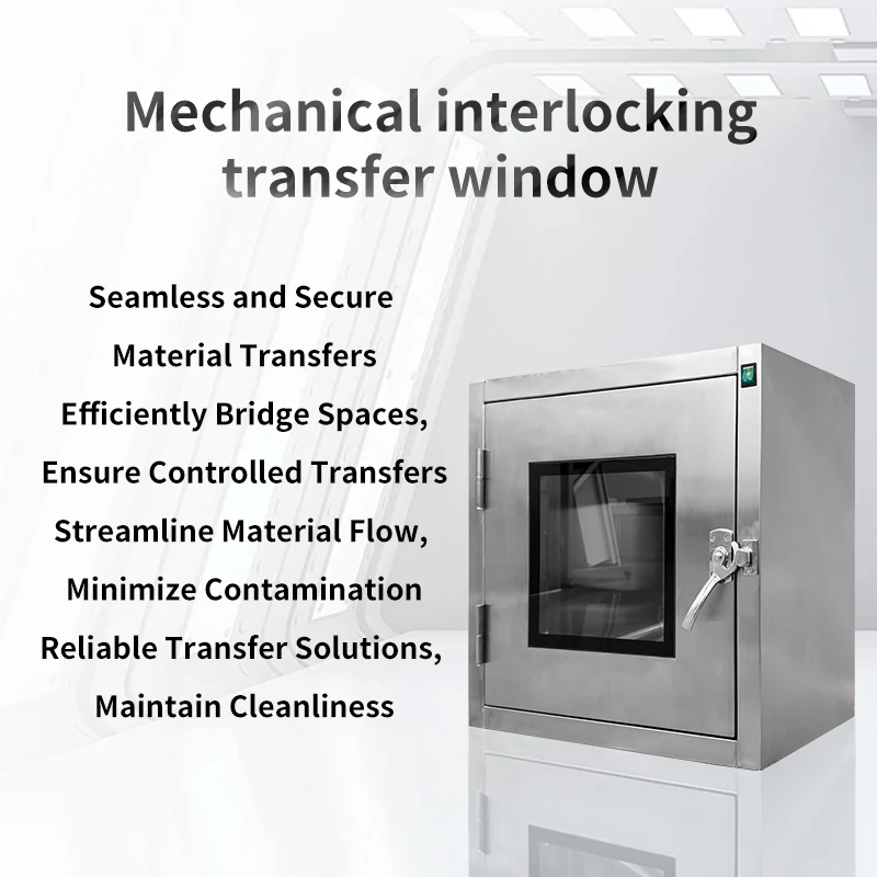 304 Ss Laminar Flow Box Static Passbox Laboratory Interlock Passbox ...