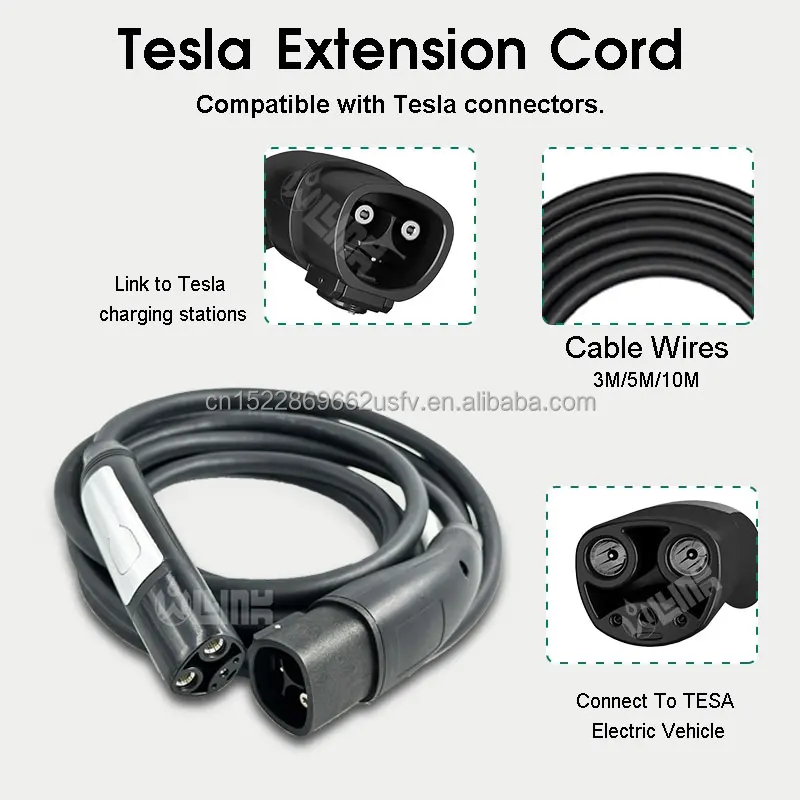 Tesla Charging Mobile Connector Nacs Charger Charger Tesla Extension ...