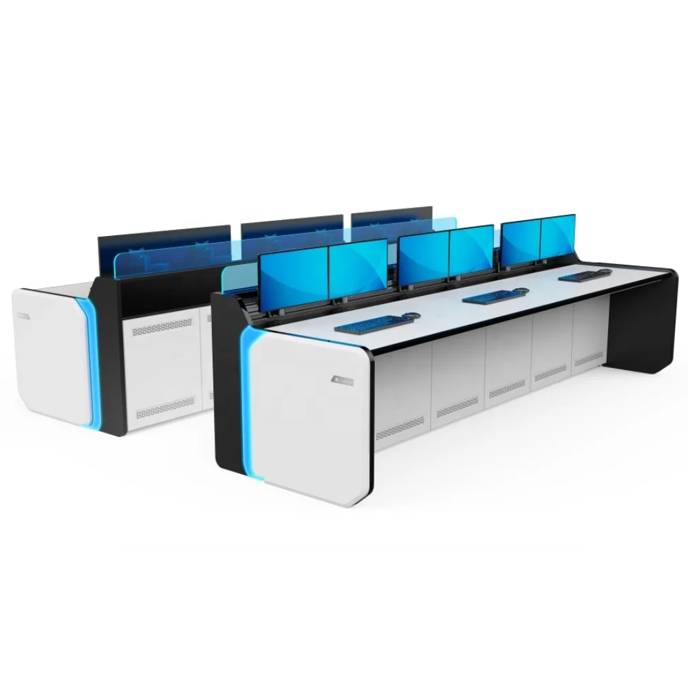 Atc Modern Control Room Console Hospital Staff Command Desk Command ...