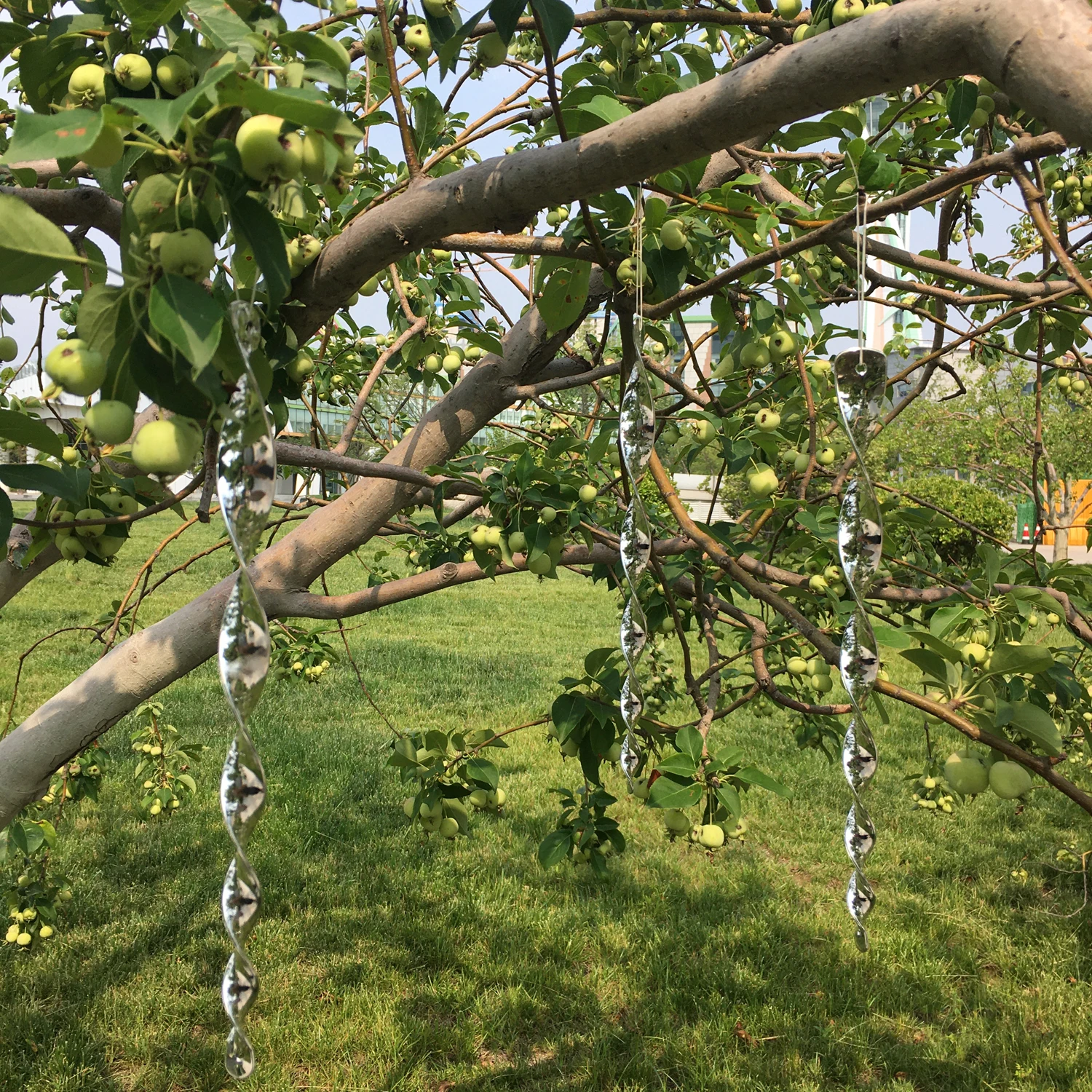 Effective Bird Repellent - 12 Inch Rotating Rod Deterrent