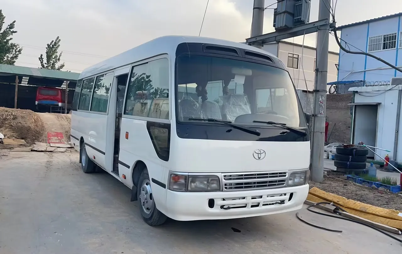 Used 2019 Toyota Coaster Bus from Japan - 16-30 Seats, Diesel Manual ...