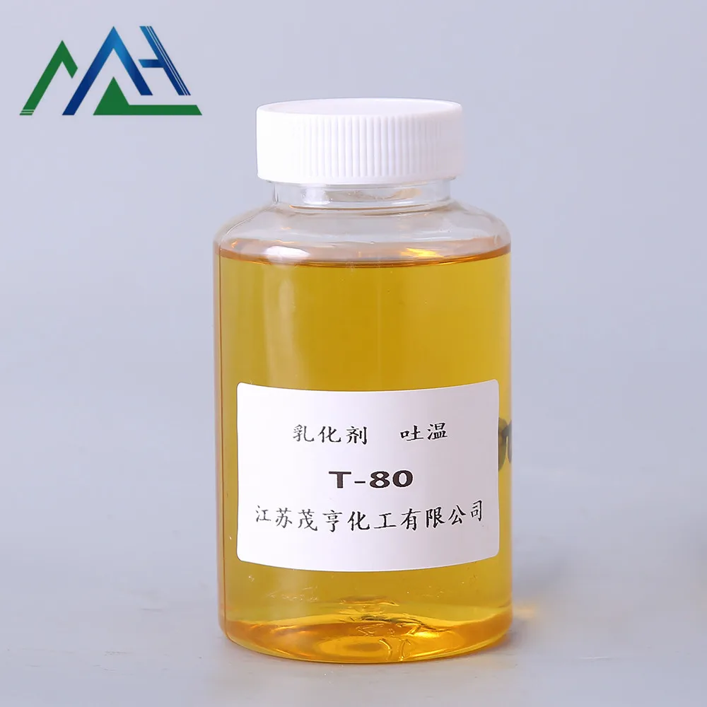 Tween 80 Polysorbate 80 - Versatile Surfactant for Various Industries