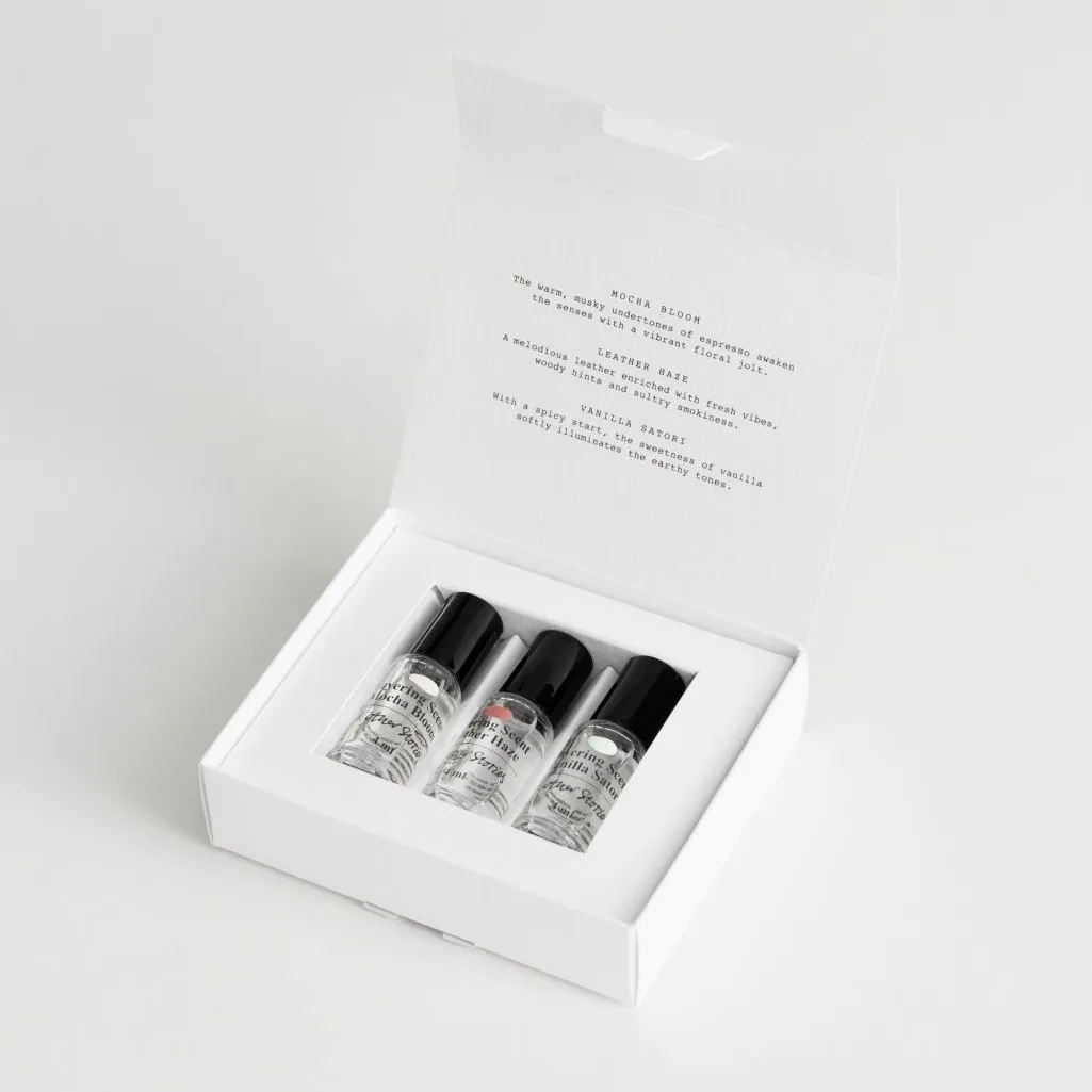 Custom Full Color Printing Fragrance Box - Perfume Packaging Set