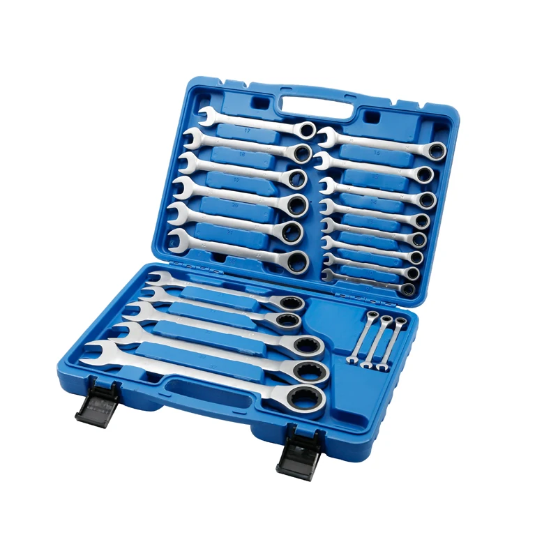 Combination Wrench Set 22 Piece Set Of Dual Purpose Fixed Ratchet ...
