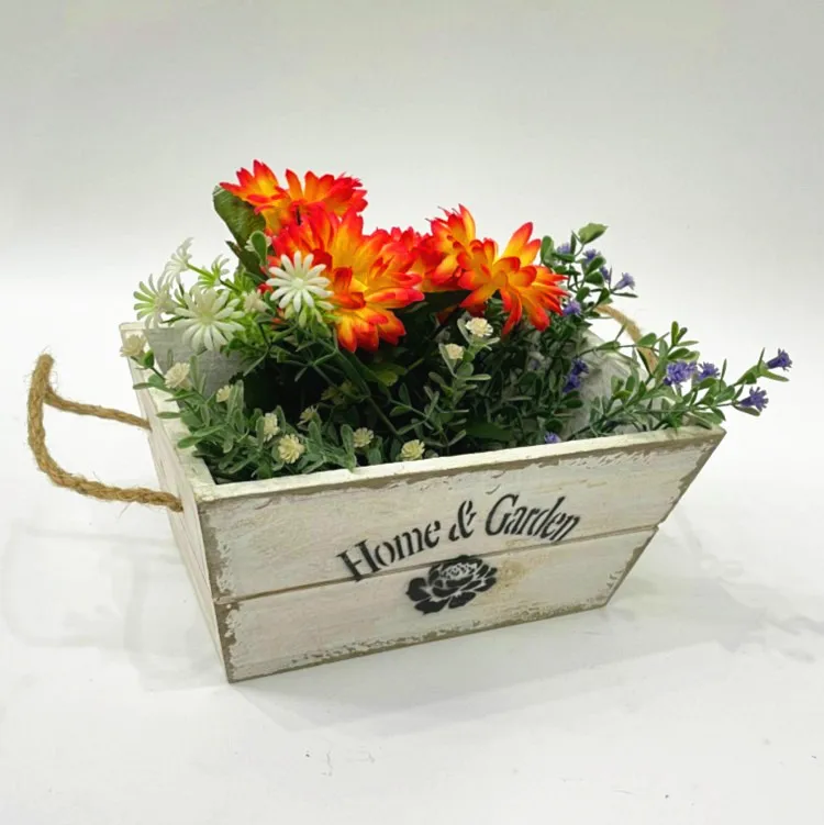 Plant Trough Container Box For Patio Garden Yard - Buy Wooden Planter ...