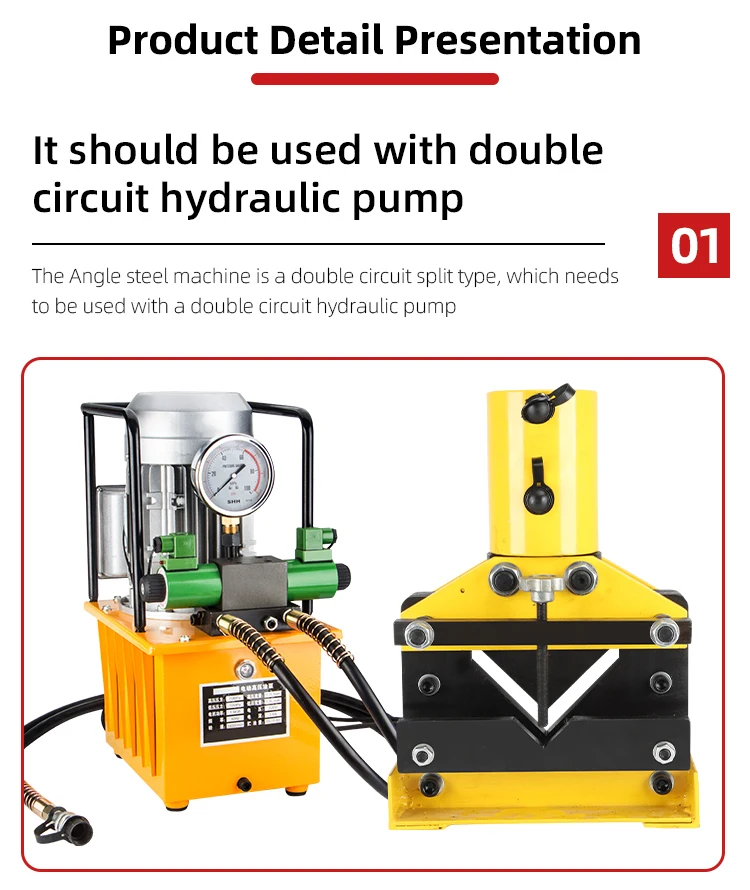 CAC-110 Double Circuit Angle Iron Cutting Machine