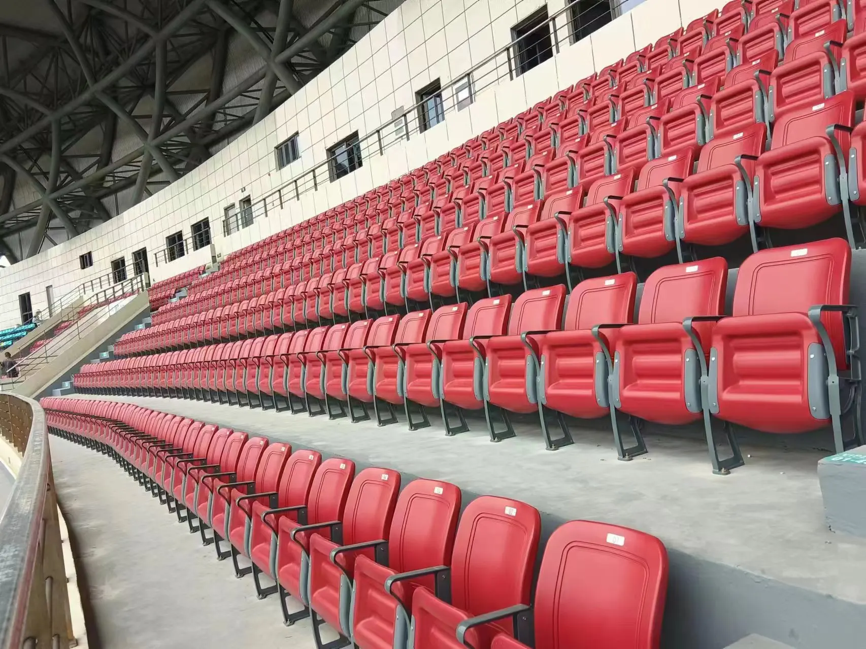 Asiento Estadio Plegable Plastico - Fixed VIP Stadium Seat with ...
