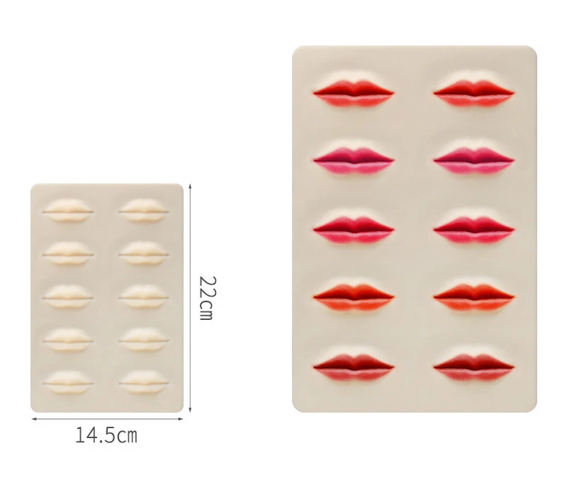 Silicone Tattoo Practice Lips Microblading Practice 3d Fake Lips For ...
