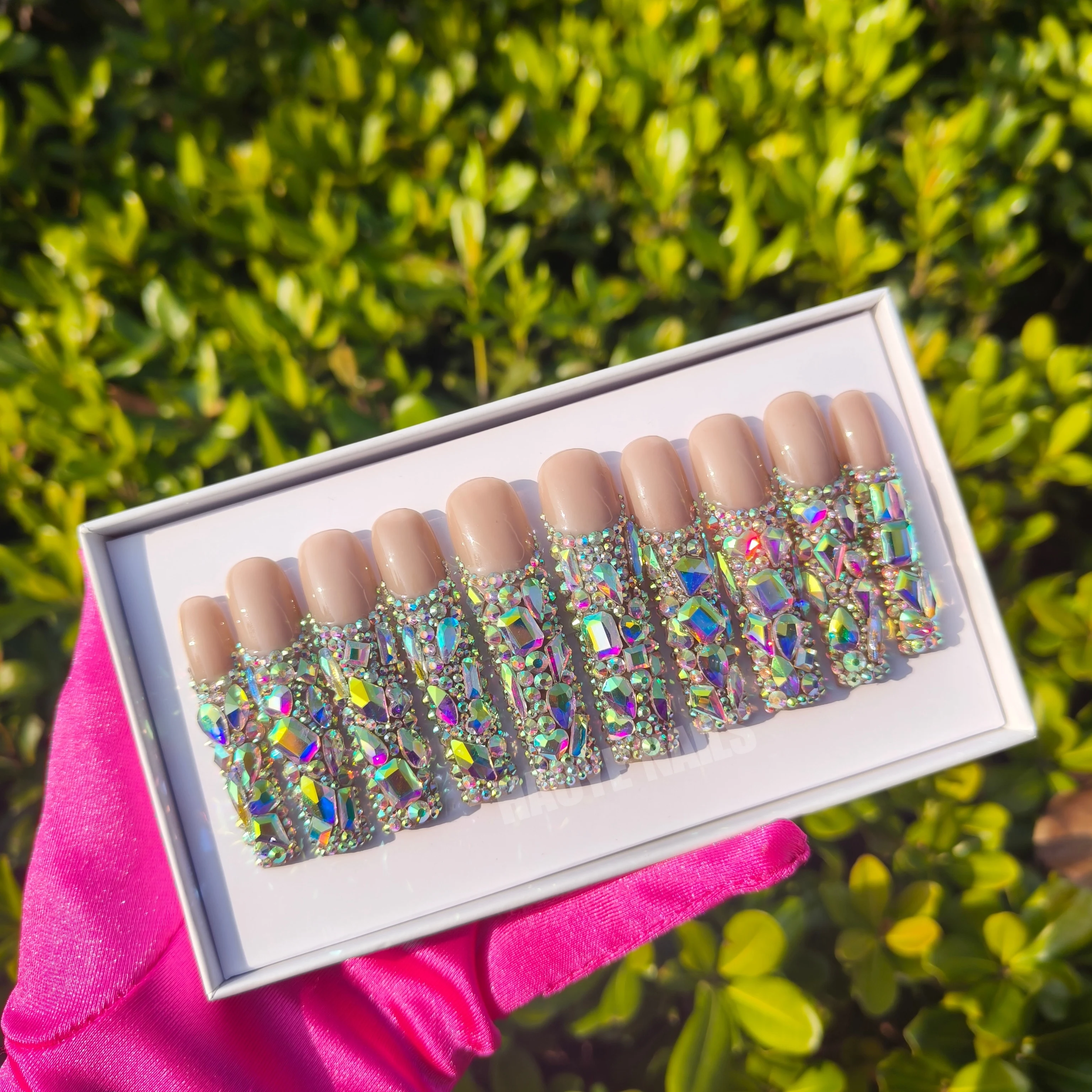 2024 False Nail Art Y2k Private Label Custom Design Gel Polish Square ...