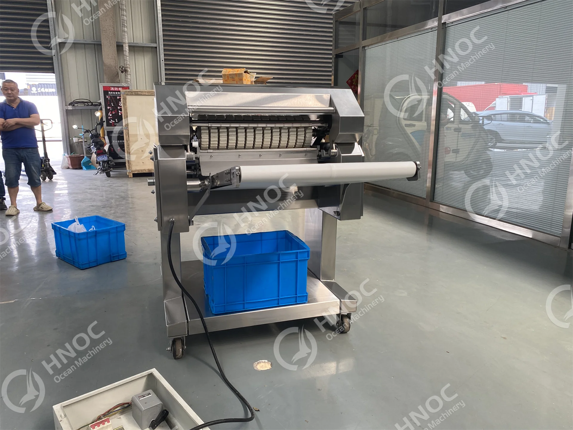Pork Skin Removing Machine Peeling Pork Skin Meat Machine Stainless ...