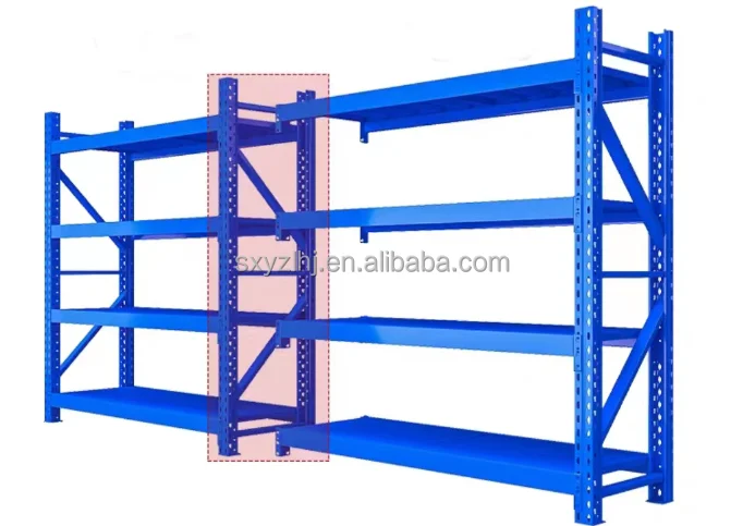 200kg/layer Boltless Steel Racking Industrial Pallet Rack Adjustable ...
