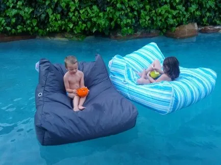Extra Large Floating Bean Bag,Giant Pool Side Beanbag Chair On The ...