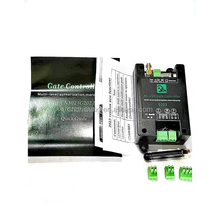 Gsm Relay Switch G203 2g Version Free Call Access Control By Phone Sms ...