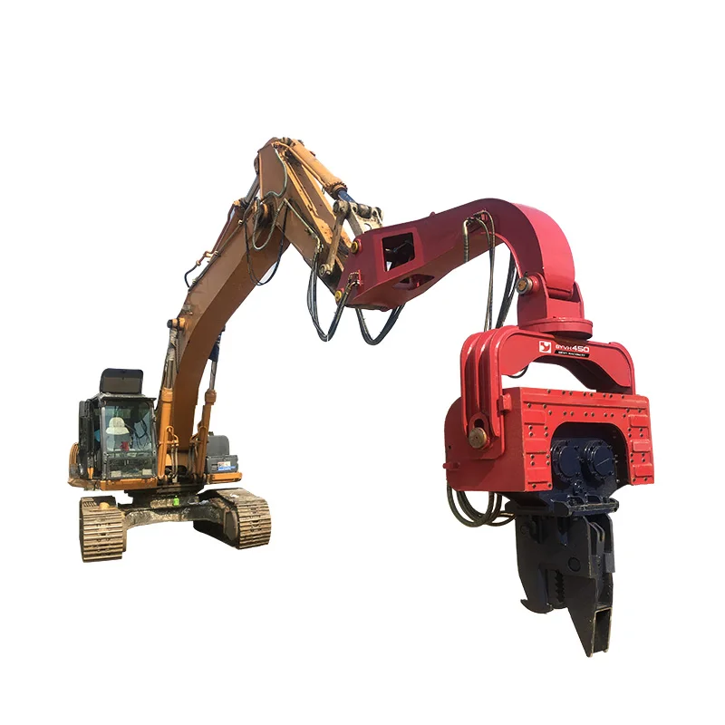Powerful Vibratory Pile Hammer for Municipal, Bridge, Solar, and ...