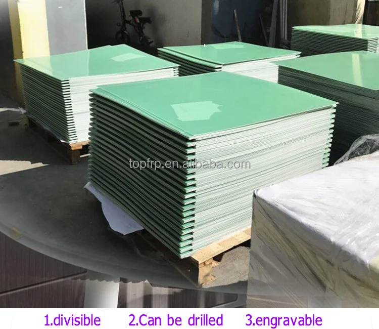 Electrical Insulation Epoxy Fiberglass FR4 Board for Aircraft Drone