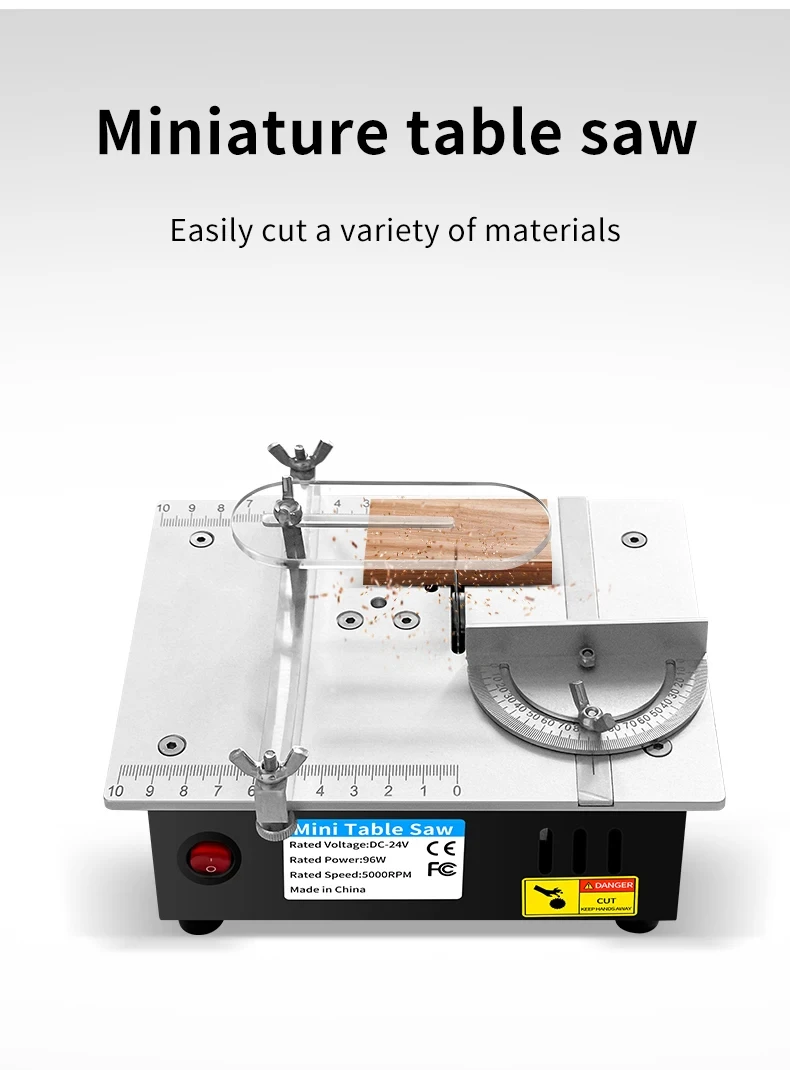 Multifunctional Table Saw Electric Desktop Saws Small Household DIY ...