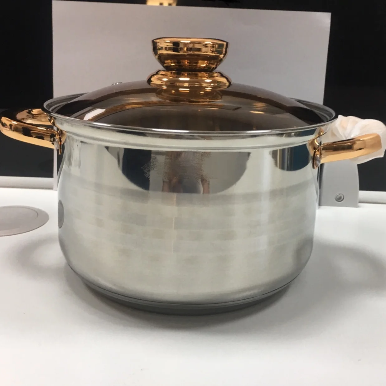 Royal Louis 12-Piece Stainless Steel Cookware Set with 5-Layer Bottom ...