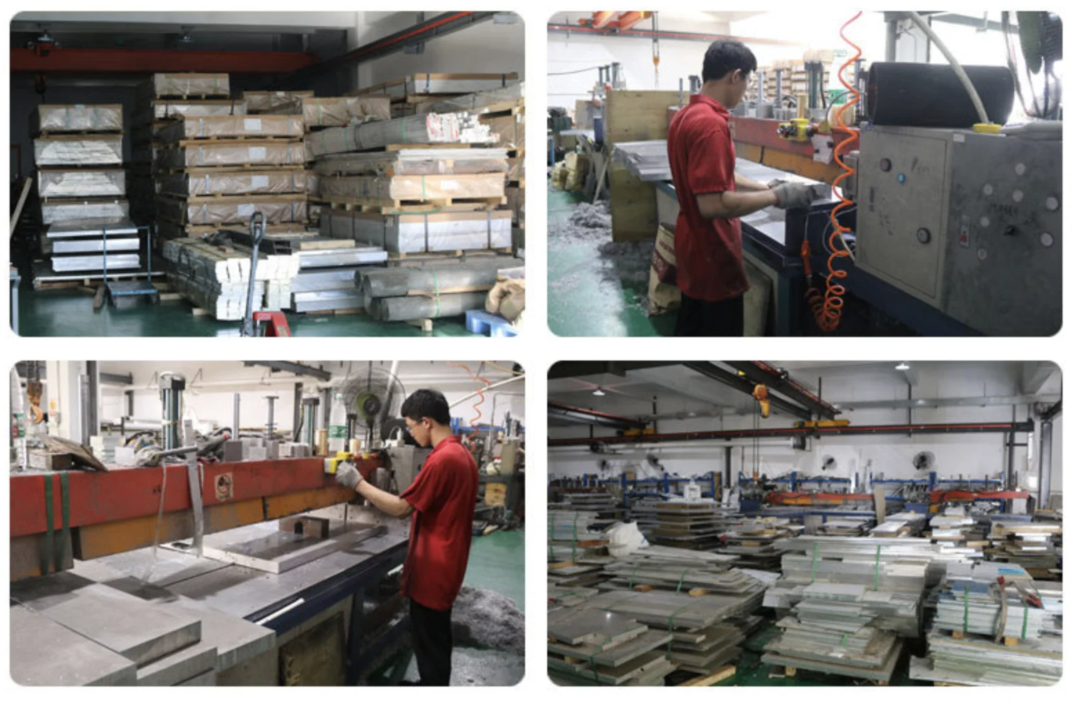 Polished Aluminum Alloy Sheet 1060/3003/ A5052 H32 Aluminum Sheet Plate ...