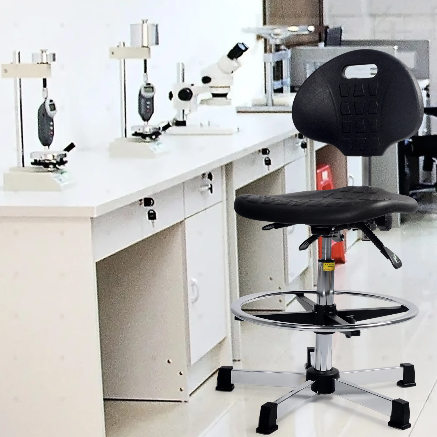 ESD Ergonomic Chairs - Anti-Static Lab Seating Solutions