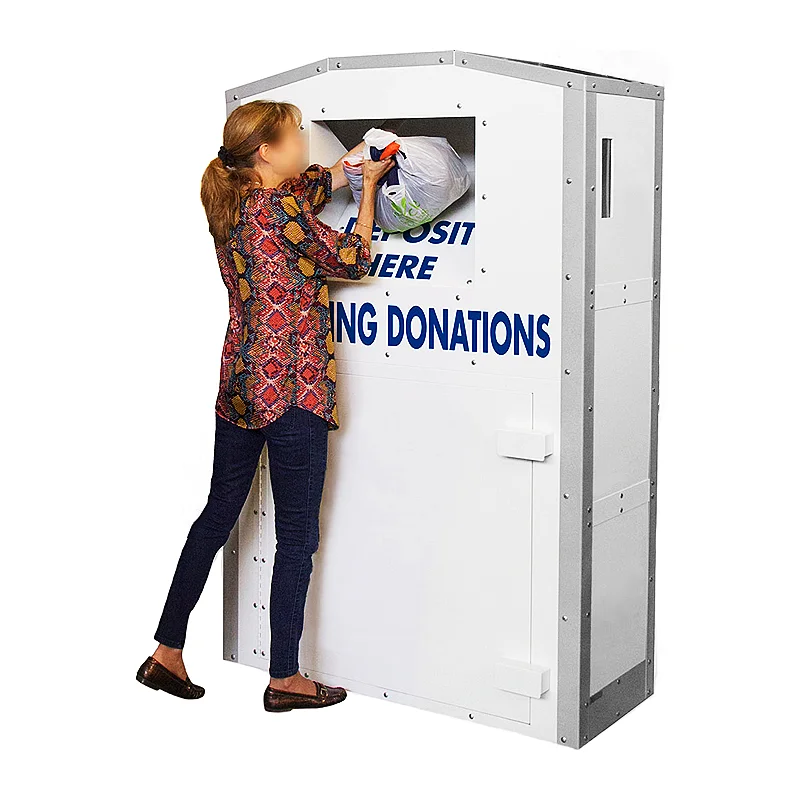 Rustproof Stainless Steel Charity Donation Center Used Book Clothes ...