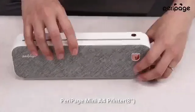 Peripage A40 Paper Printer Wireless Printer Usb Android Bt Printing Pdf ...