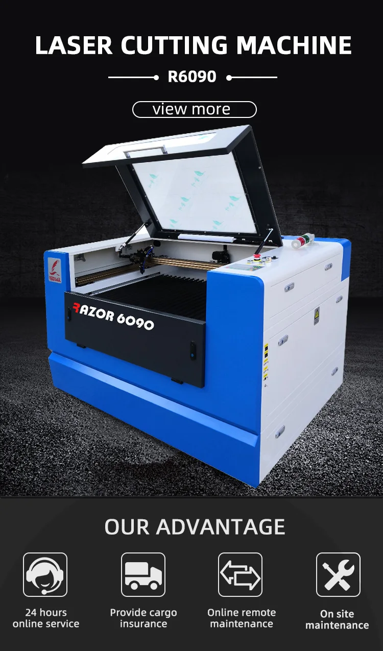 6090 600*900MM Laser Cutting Machine Wooden Acrylic Architectural Model ...
