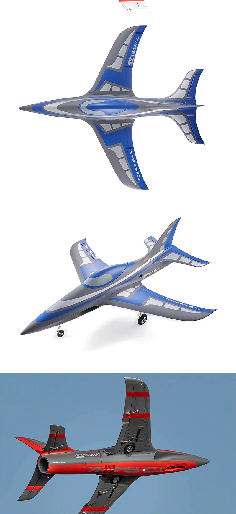 FMS EDF 80mm Integral Jet PNP High-Speed Flight Experience RC Jet ...