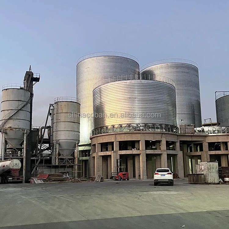 Spiral Steel Silo Cement Storage Silo Factory Price For Sale - Buy ...
