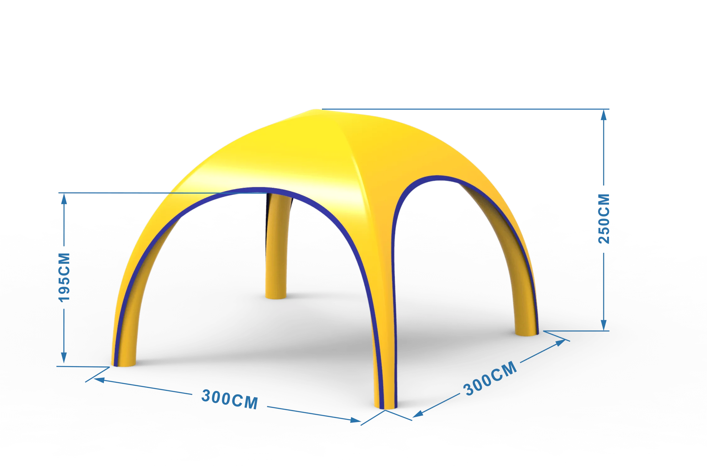 Inflatable Sealed Folding Portable Shade Expo Tent Shadow Air Marquee ...