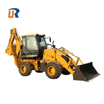Factory Articulated Excavator Front End Tractor With Loader And Backhoe ...