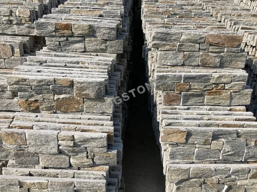 Green Quartzite Stack Stone - Durable Cladding Solutions