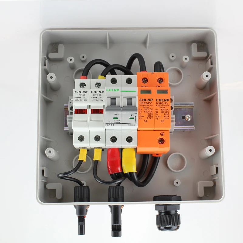 Solar PV String Combiner Box - 1 String DC500V Solution