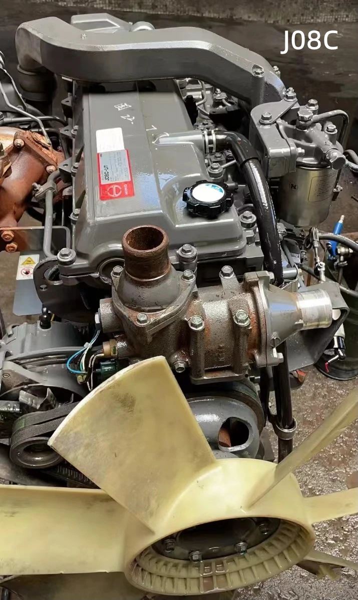 Motor Hino J08 Engine Used Hino Engines J08c Diesel Motor J08 - Buy Motor J08,Hino J08 Engine ...