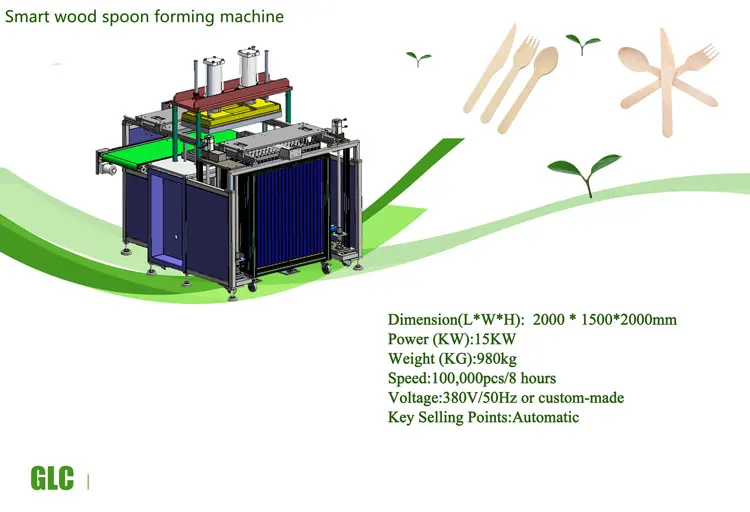 Wooden Cutlery Machine for Production/wooden Fork Cutlery Machine ...