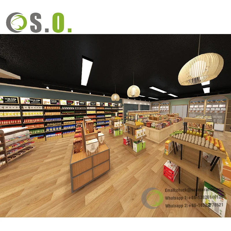 Convenience Interior Showroom Design Retail Stores Supermarket ...