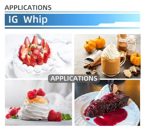 Food Grade Smart Whipped Cream Filling 8g 10pcs/box Whipped Cream Quick ...