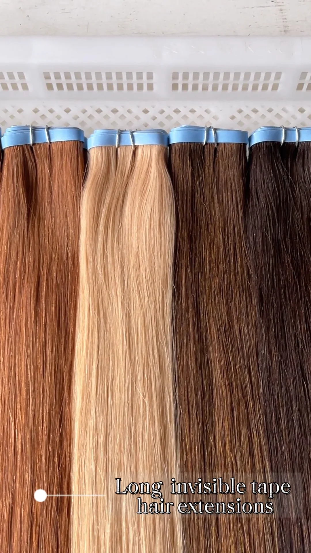 Wholesale Pu Skin Weft Seamless Hair Extensions Double Drawn Virgin ...