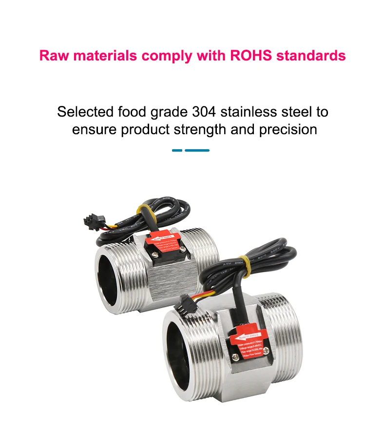 Stainless Steel Water Flow Sensors - Reliable & Durable