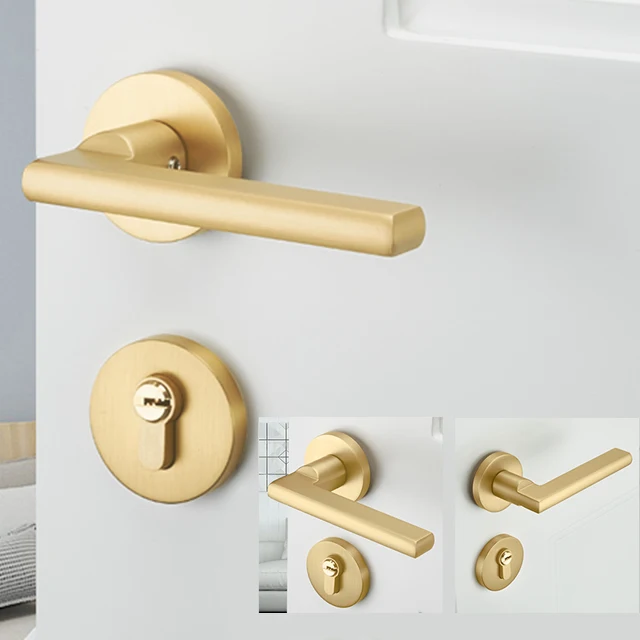 Sturdy Gold Heavy-duty Commercial Door Lever Lock At Wholesale Pricing ...