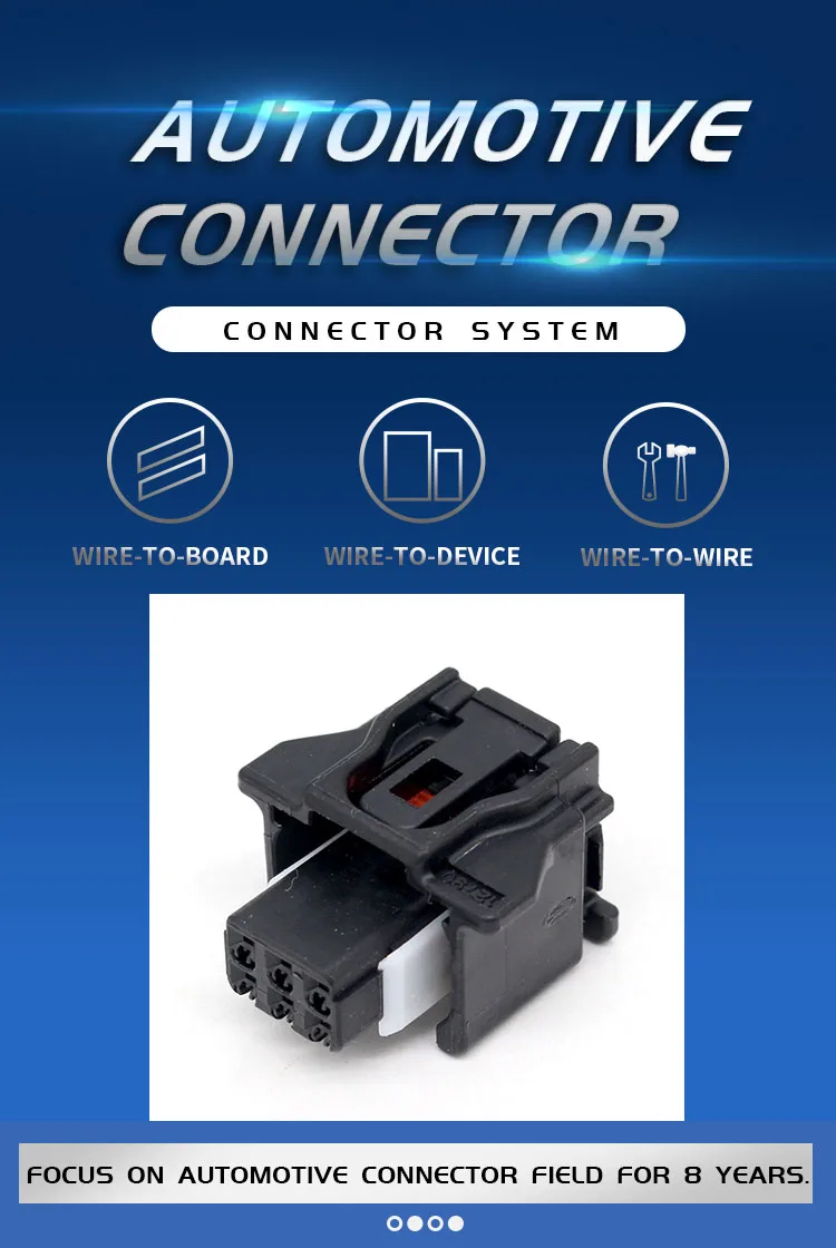 6 Pin Connectors for Toyota Television Camera 90980-12790