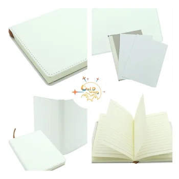 Sublimation Blank Journals Notebook A5/a4 Pu Leather Sublimation ...