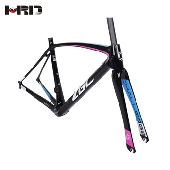 T800 Full Carbon Fiber Road Bike Frame 43/47/50/53cm With Diy Color ...