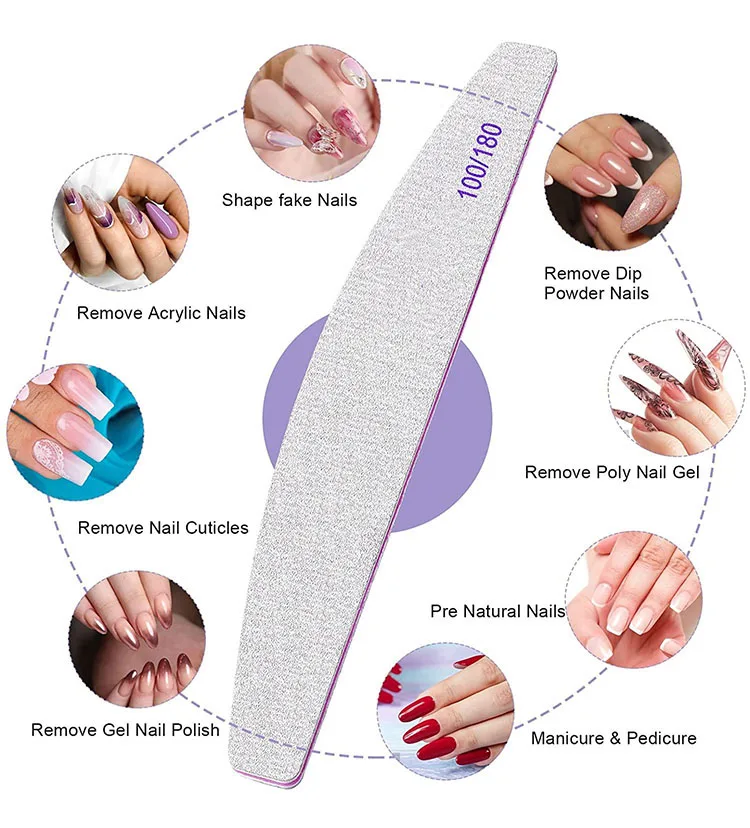 Double Sides Nail Files - Precision and Eco-friendliness